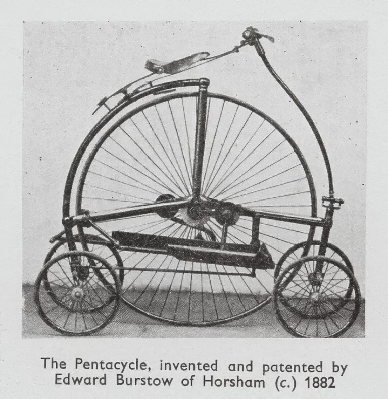 Hen and Chickens Cycle: In 1882, Edward Burstow Designed The Pentacycle ...