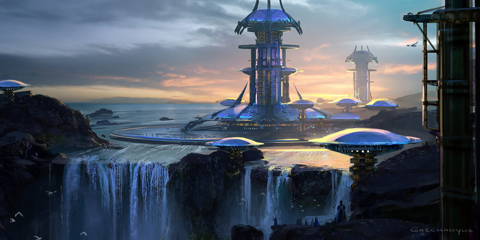 Past and Present: The Superb Cinematic Concept Artworks of Sergey ...