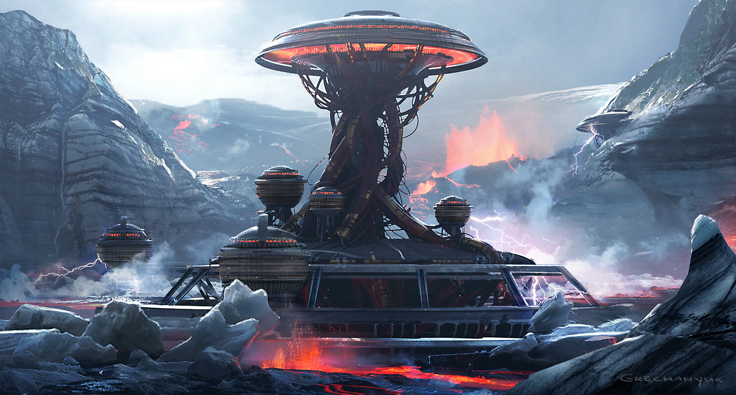 Past and Present: The Superb Cinematic Concept Artworks of Sergey ...