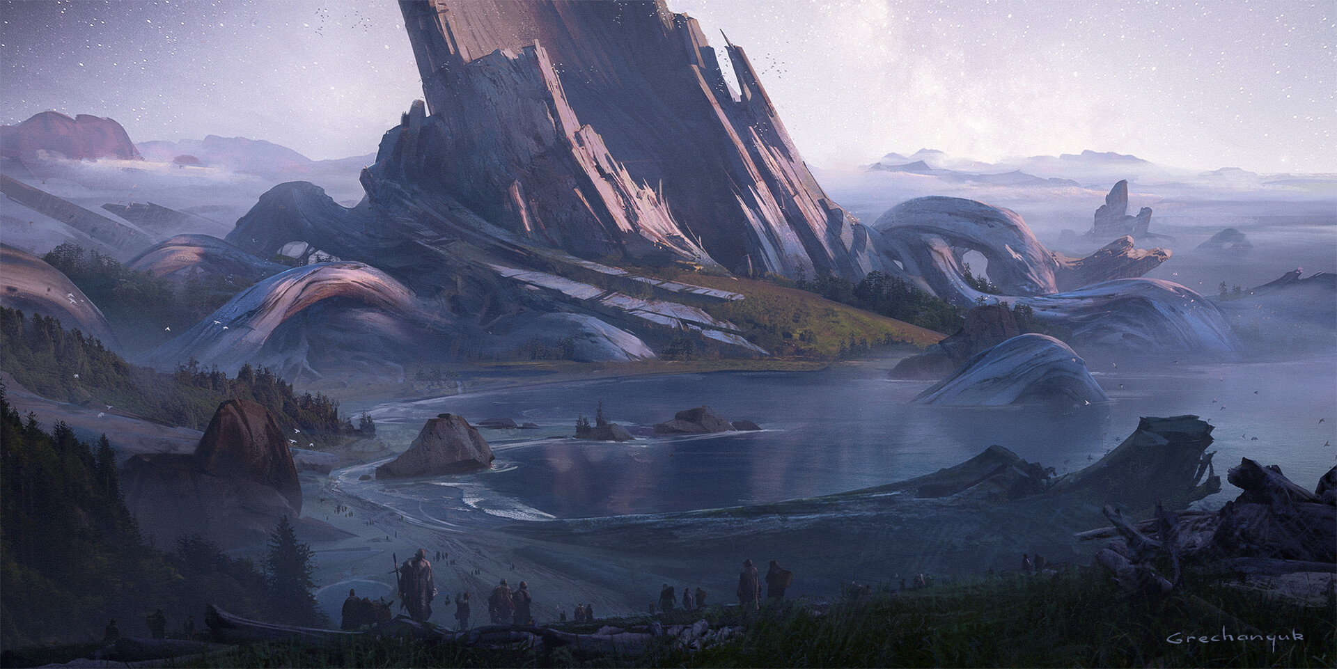 Past and Present: The Superb Cinematic Concept Artworks of Sergey ...