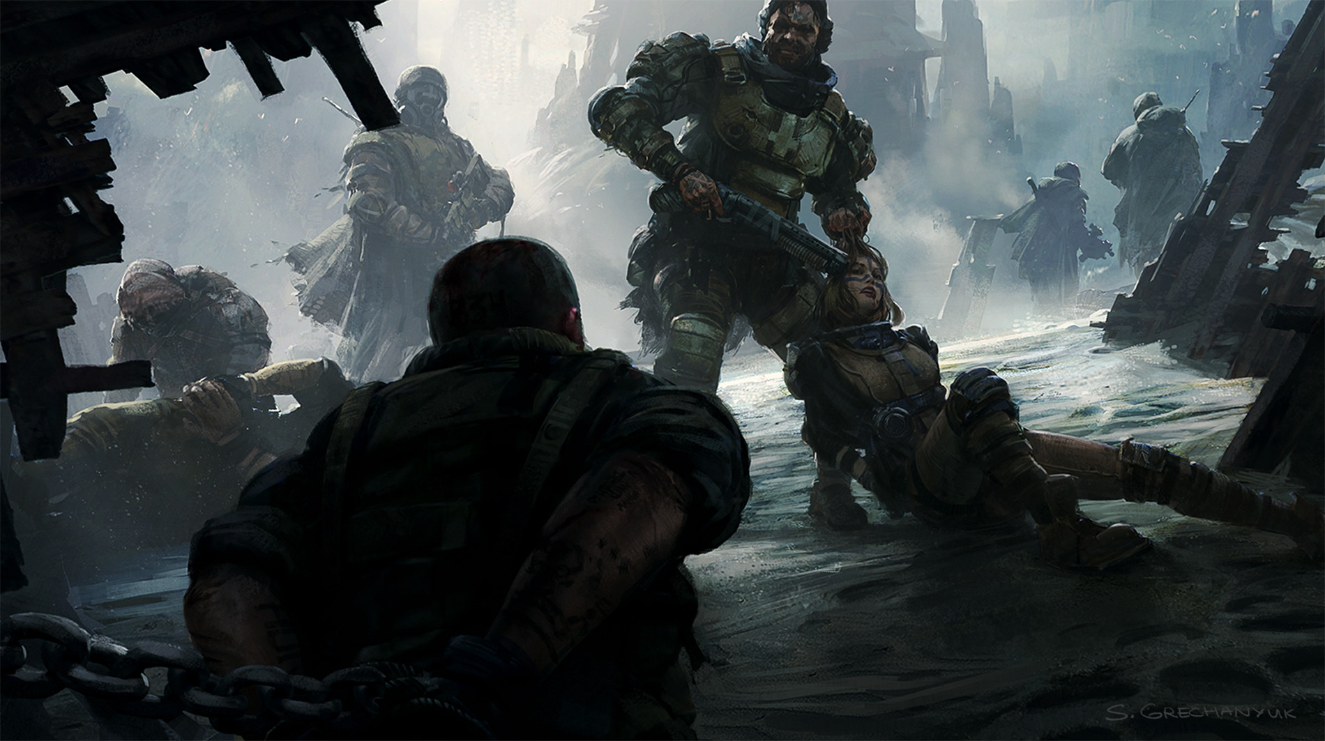 Past and Present: The Superb Cinematic Concept Artworks of Sergey ...