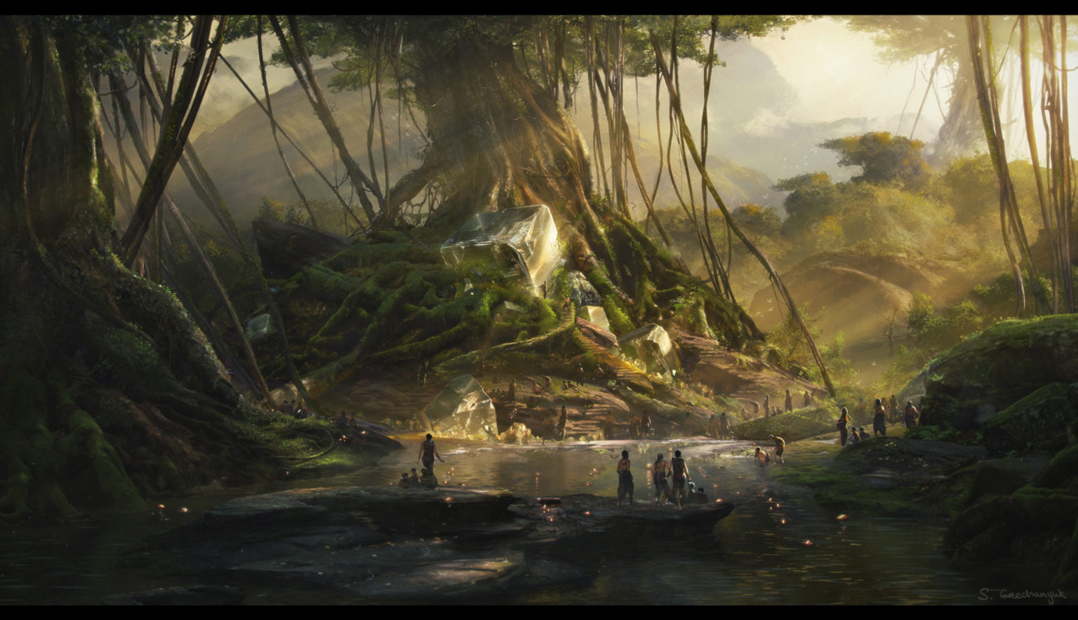 Past and Present: The Superb Cinematic Concept Artworks of Sergey ...