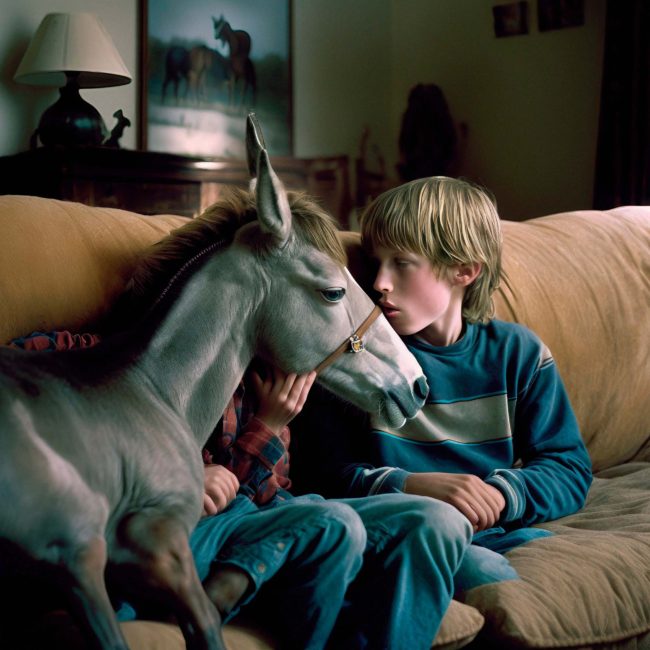 Funhouse Mirror: The Controversial AI-Photography by Charlie Engman ...