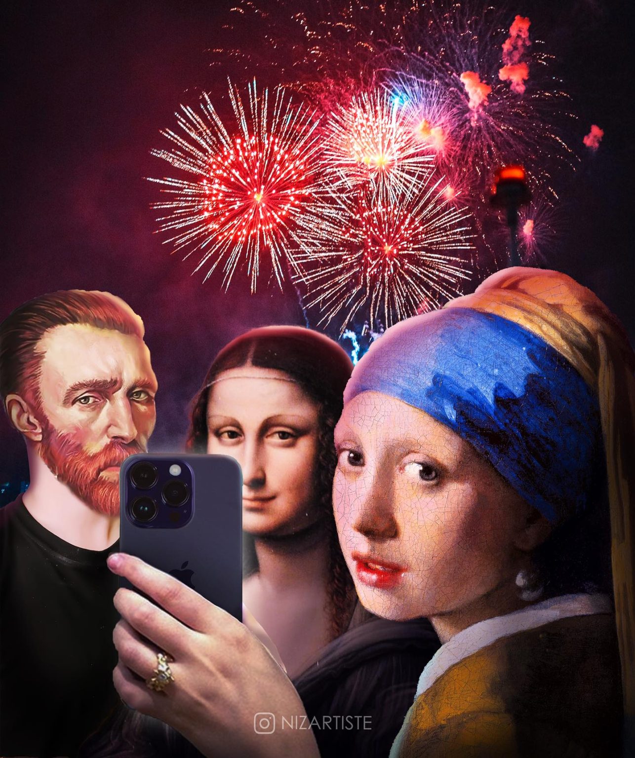 This Artist Creates Humorous Collages and Memes by Merging Classic and ...