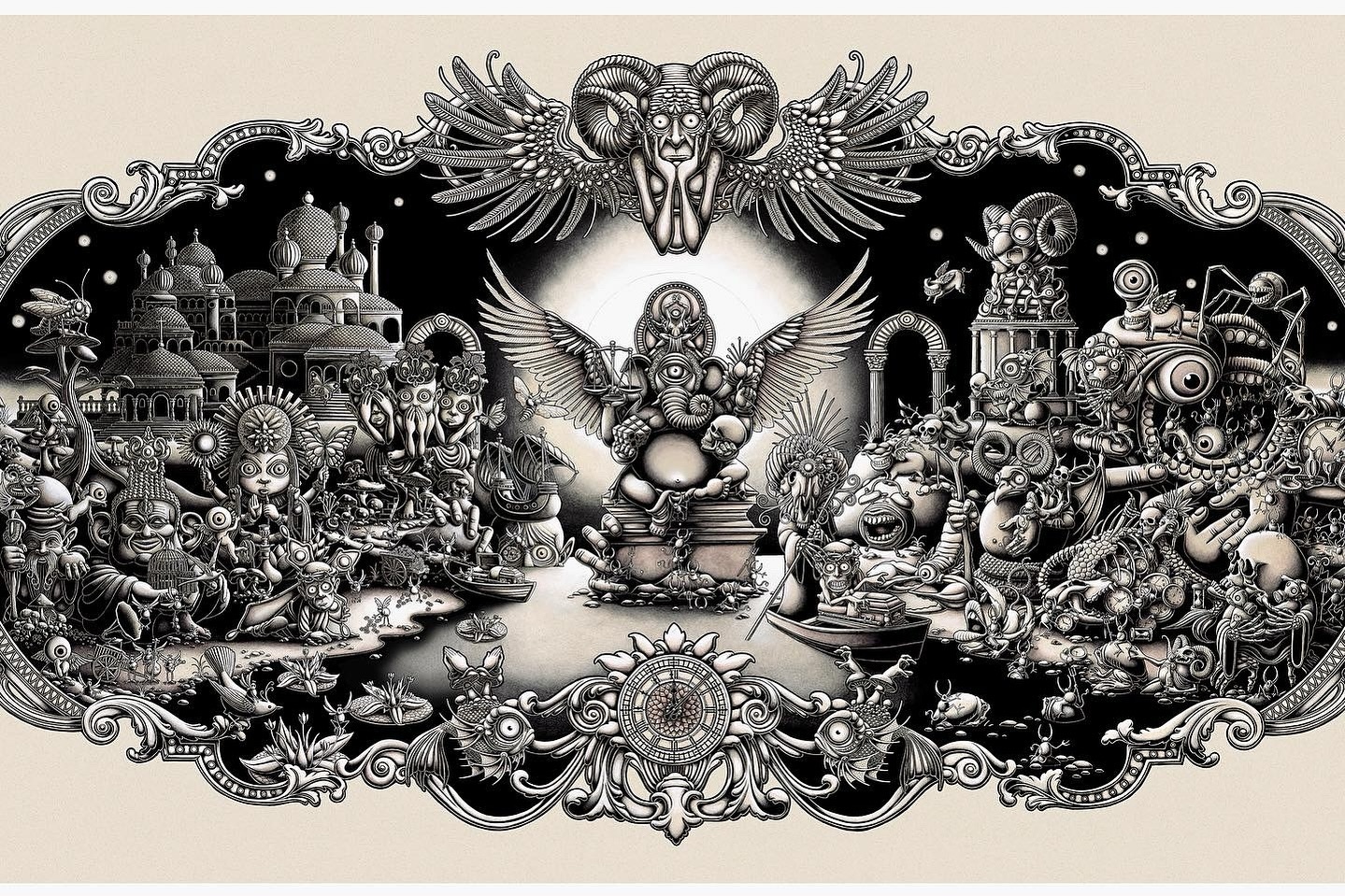 Amazing Hyper-Detailed Pen & Ink Drawings by Joe Fenton » Design You ...