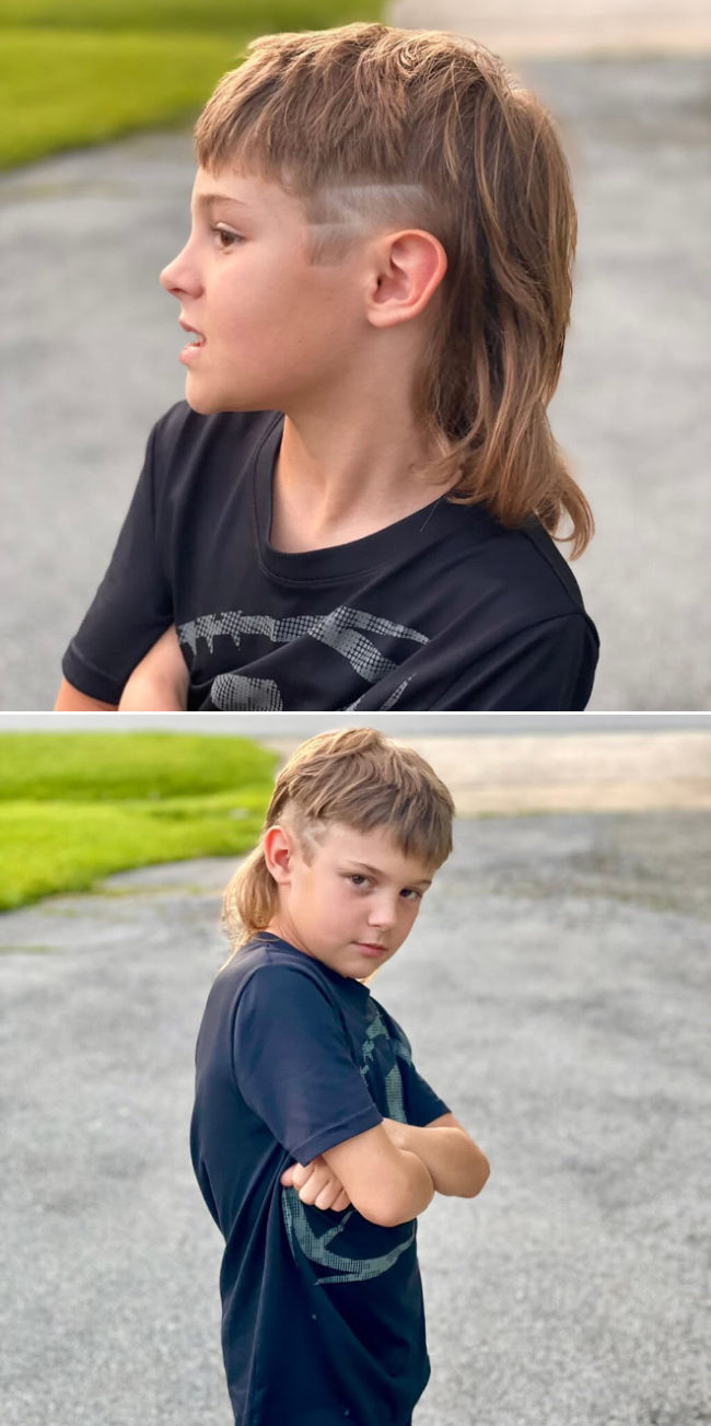 Stunning Finalist Photos of The 2024 USA Kids Mullet Championship ...