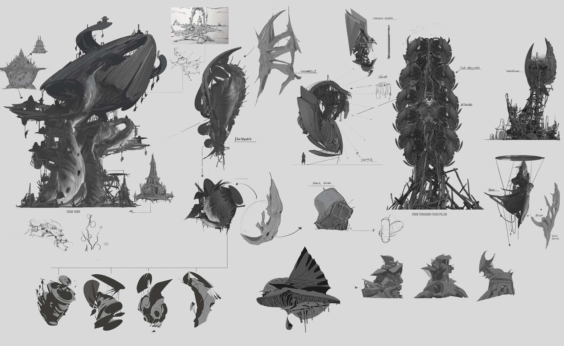 CROW: The Mysterious Otherworldy Universe of Liang Mark » Design You ...