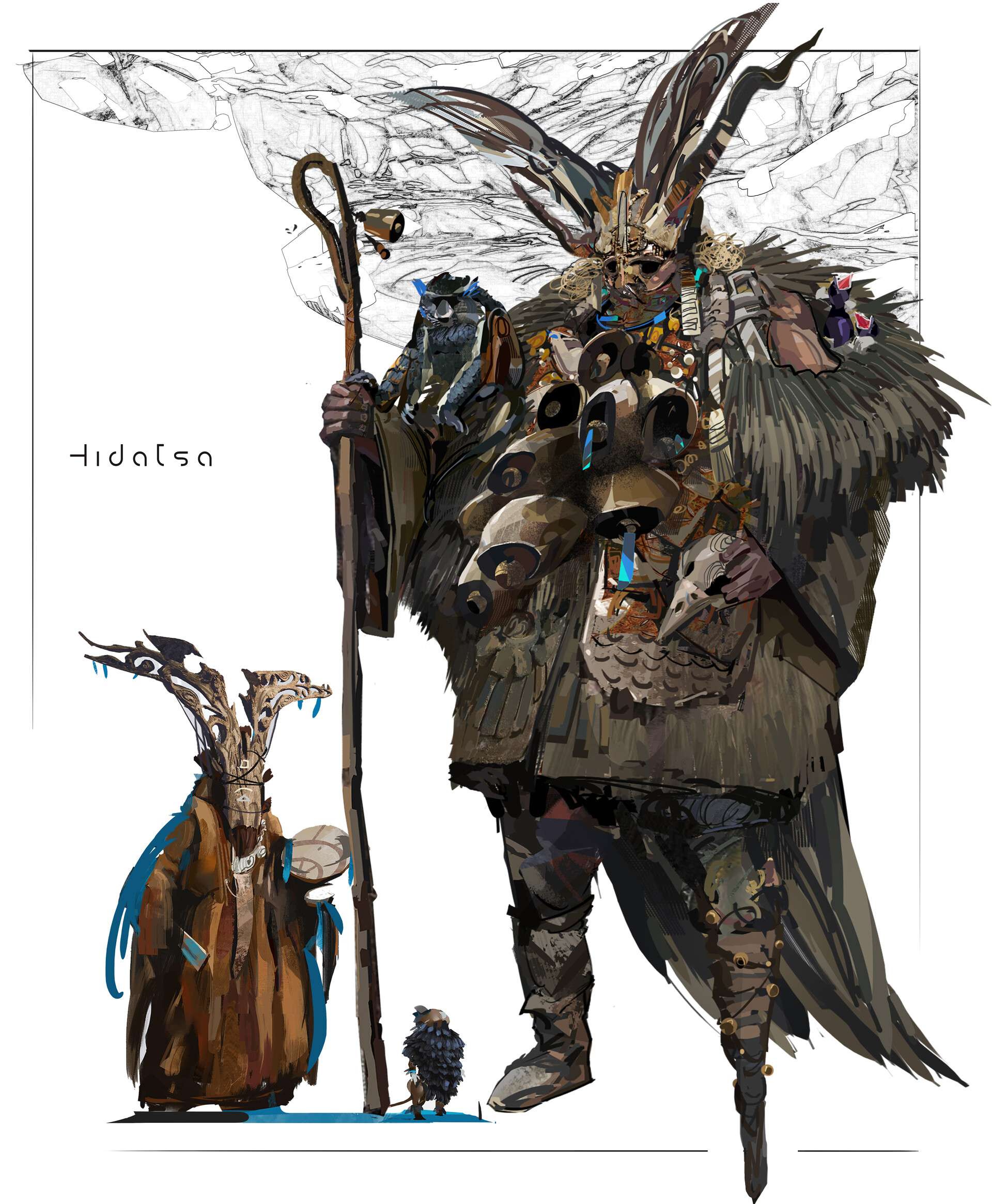 CROW: The Mysterious Otherworldy Universe of Liang Mark » Design You ...