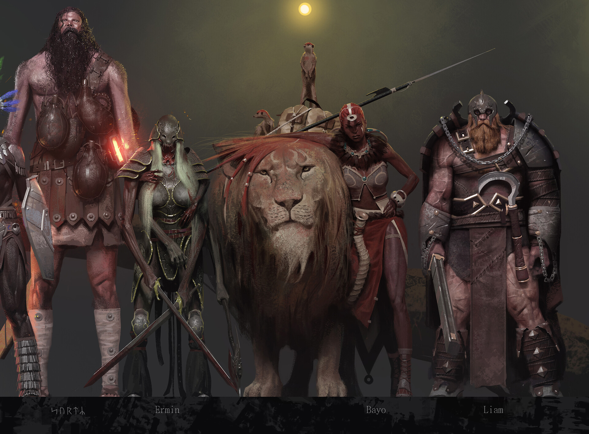 Undead Nation: Superb Digital Concept Art and Illustrations by Sangmin ...