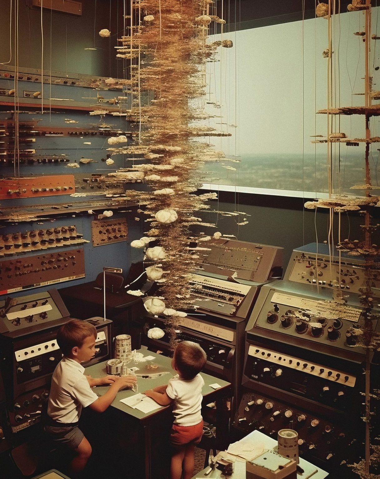 Artist Blends Traditional Art Techniques And AI-generated Images To ...