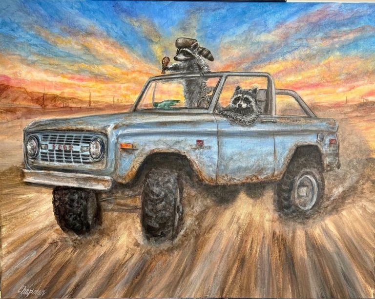 “Karate Kid vs Jaws”: The Weird And Funny Art of Travis Chapman ...