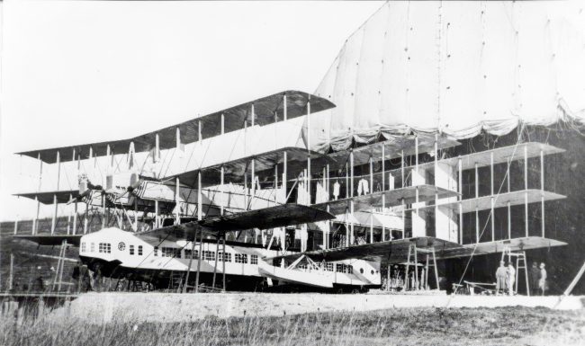 Stunning Photos of the Caproni Ca.60, Italy’s Failed Floating Triplane » Design You Trust ...