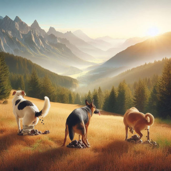 Humorous AI-Generated Images of Dogs Pooping In Beautiful Places ...