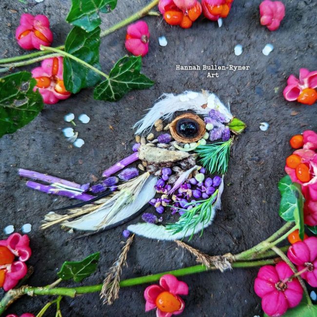 This Artist Works In Nature And Uses Only The Materials Available To ...