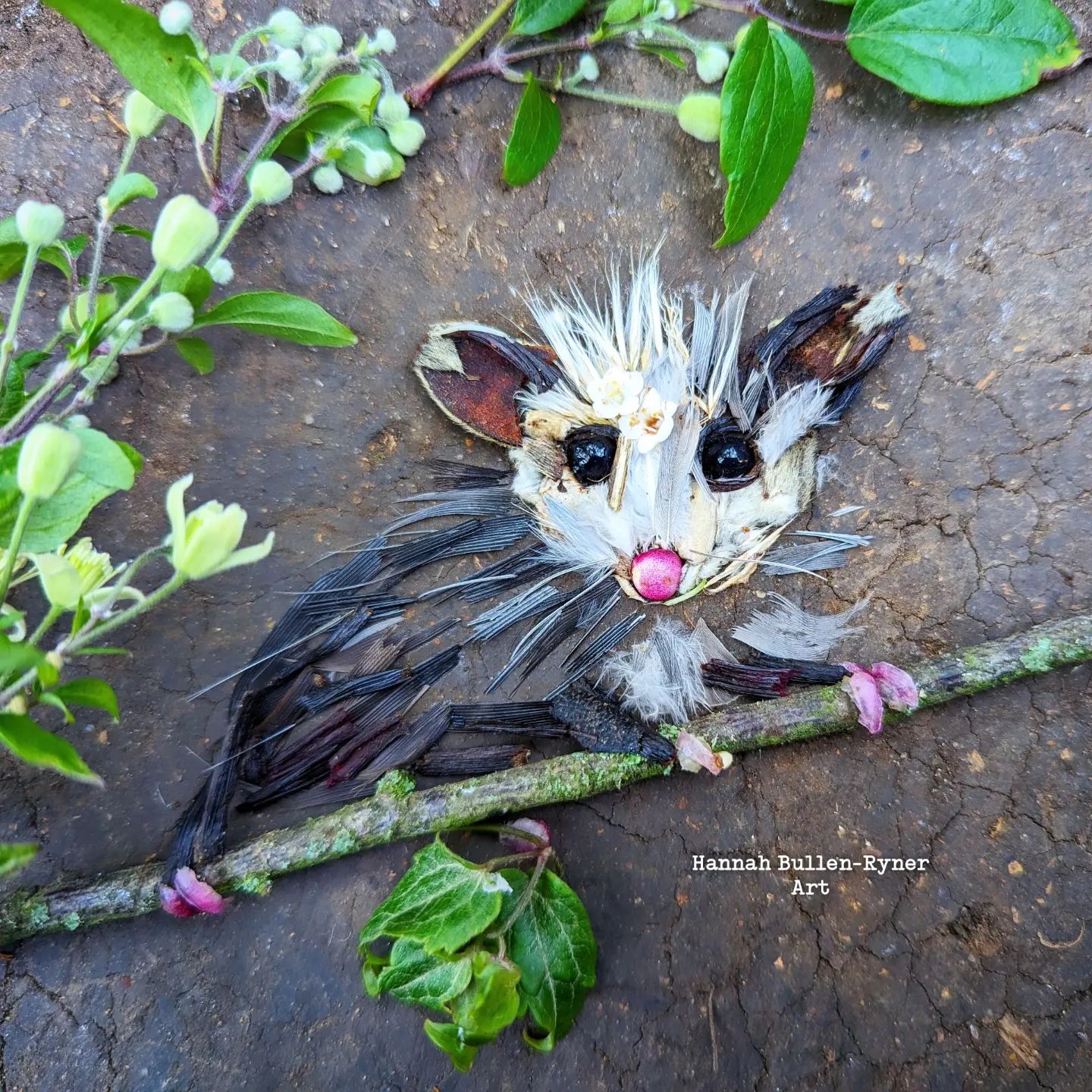 This Artist Works In Nature And Uses Only The Materials Available To ...