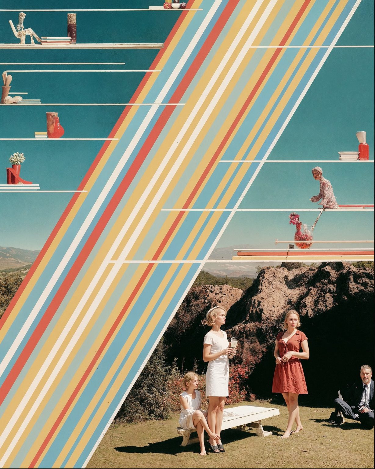 Artist Blends Traditional Art Techniques And AI-generated Images To ...