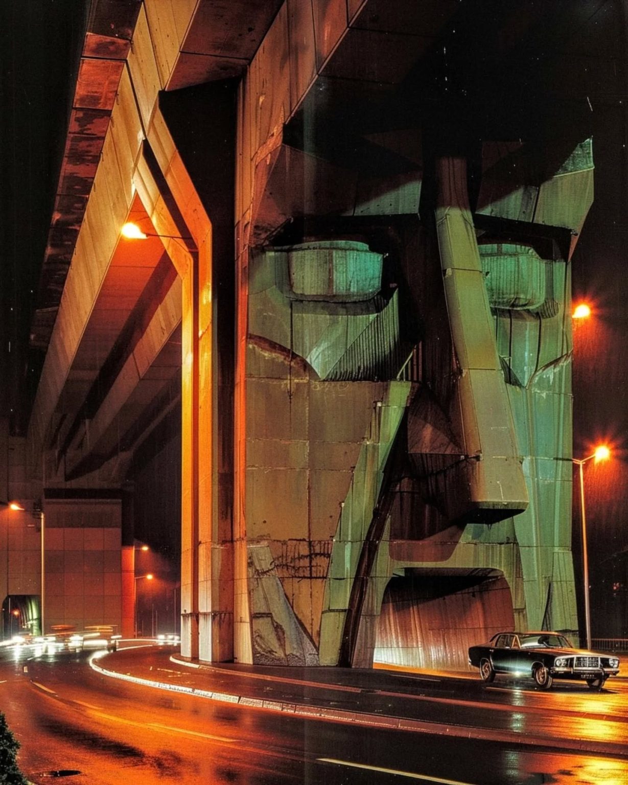 Cyberpunk 1977: An Artist Creates Superb Aesthetic Visuals of East ...