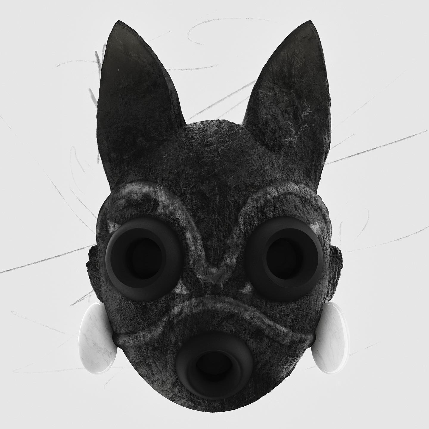 A Digital Collection of The Cyber Avant-garde Masks by Seryozha Parshakov » Design You Trust ...