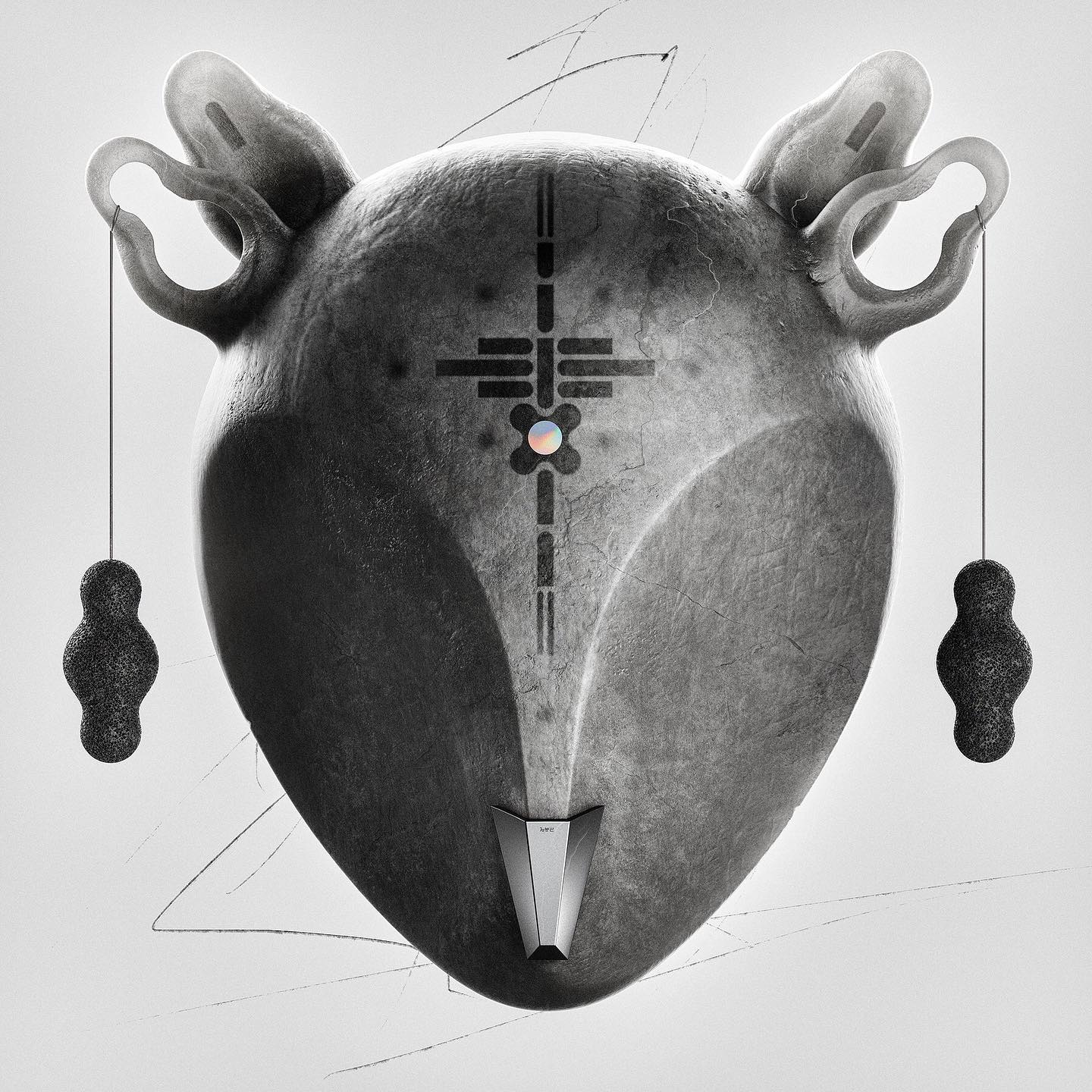 A Digital Collection of The Cyber Avant-garde Masks by Seryozha ...