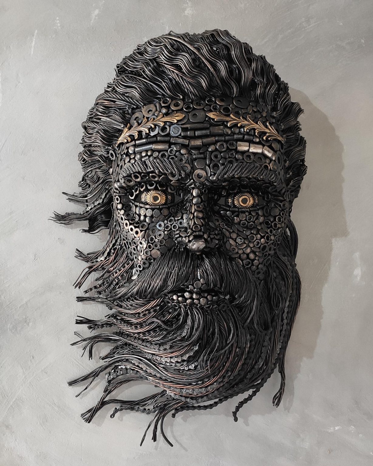 Artist Michel Torres Costa Uses Scrap Metal To Create Incredible ...