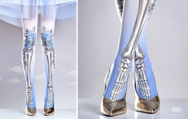 This Artist Has Perfectly Designed These Amazing Tattoo Tights » Design ...