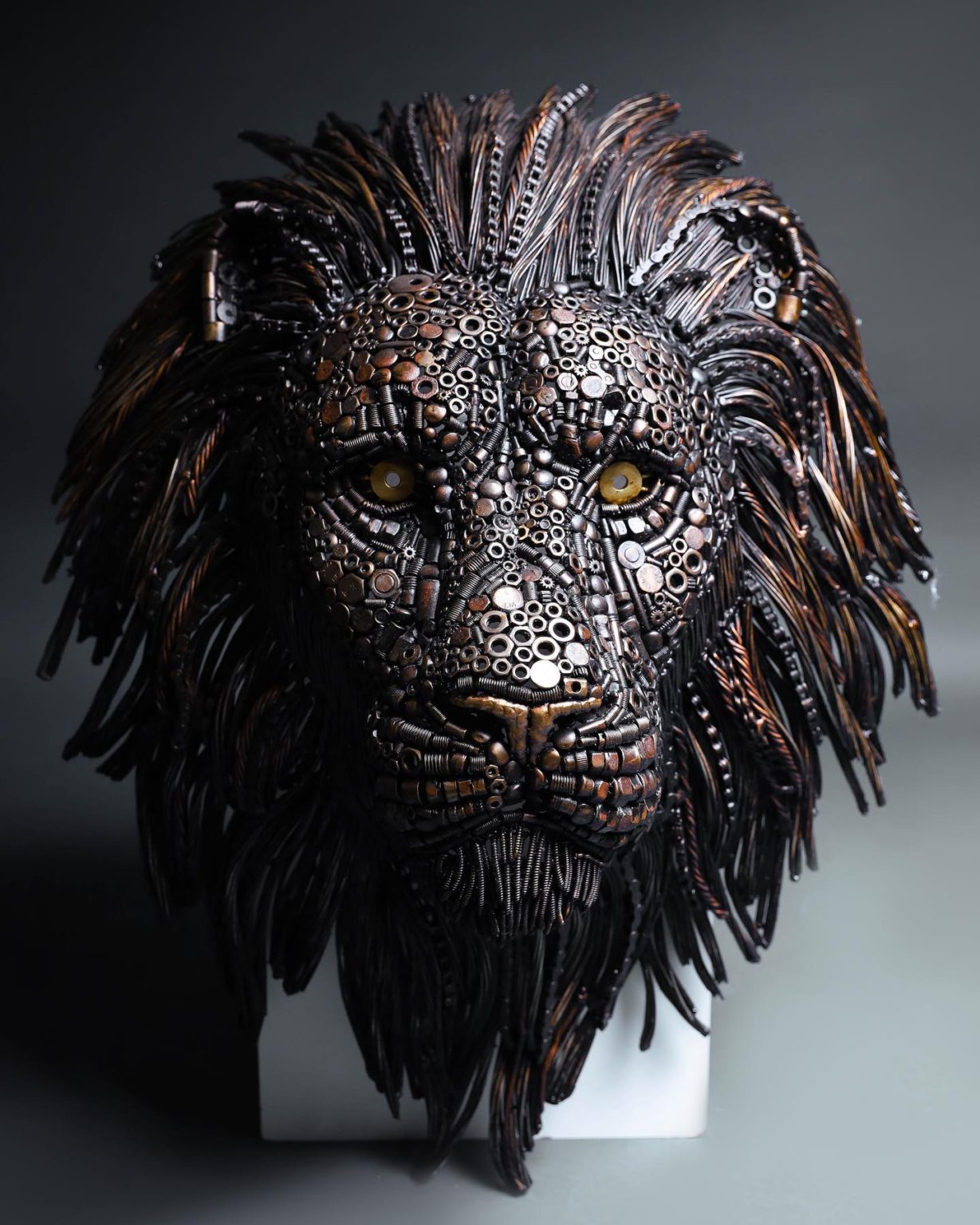 Artist Michel Torres Costa Uses Scrap Metal To Create Incredible ...