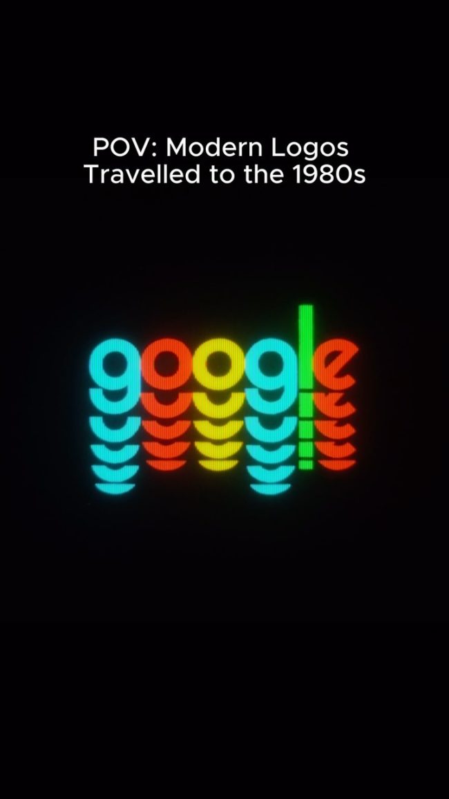 This Artist Reimagined Iconic Logos With a Fun 80s Makeover » Design ...