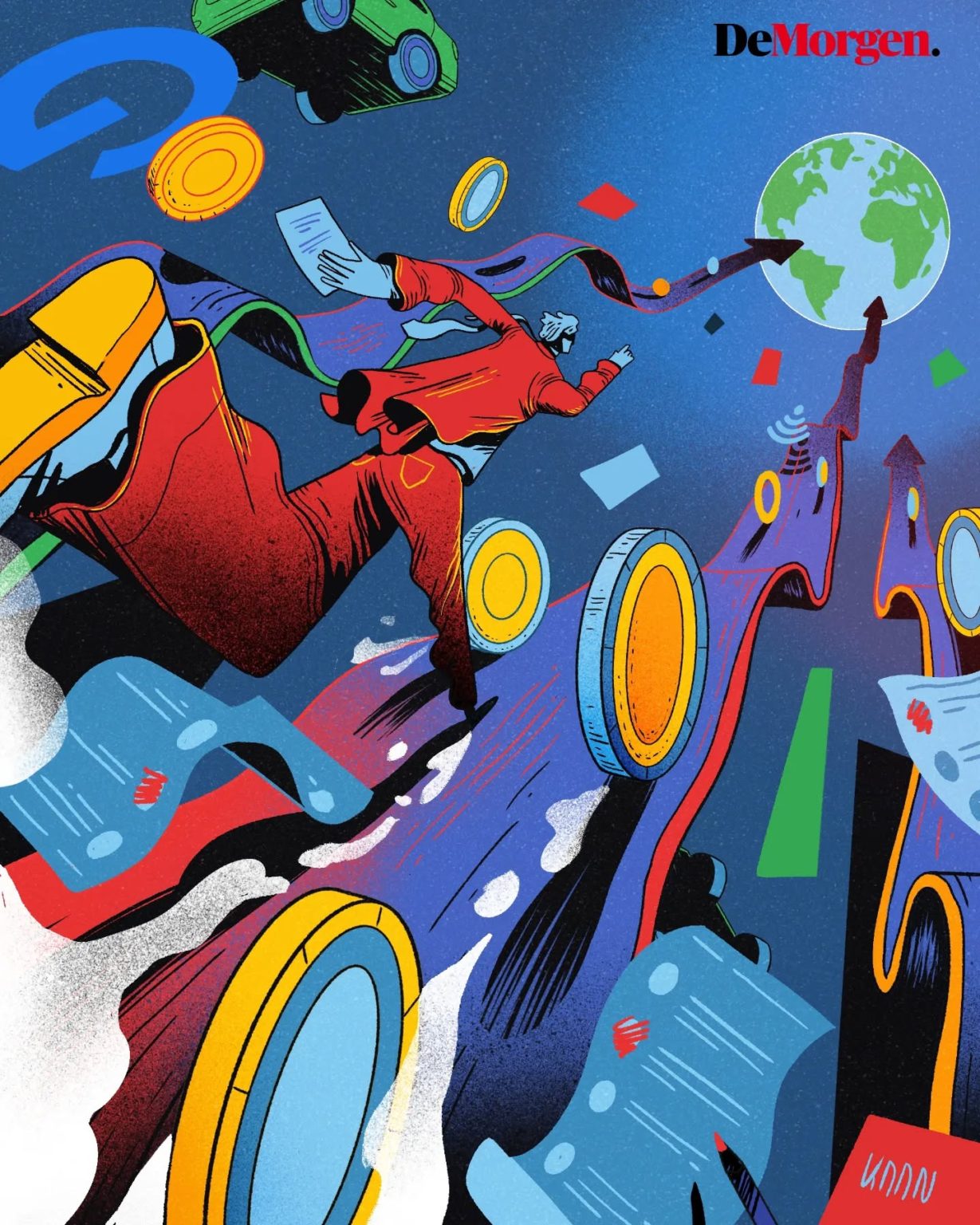 Stunning Editorial Illustrations by Koen De Gussem » Design You Trust ...