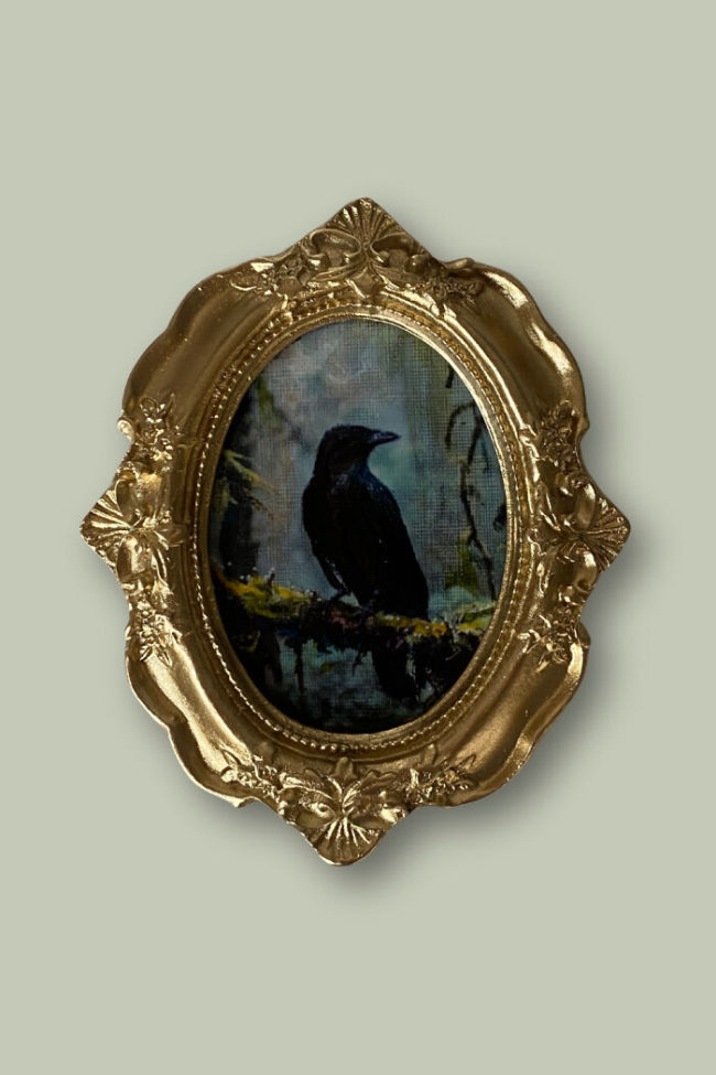 This Artist Created Miniature Paintings That Fit In The Palm Of A Hand ...