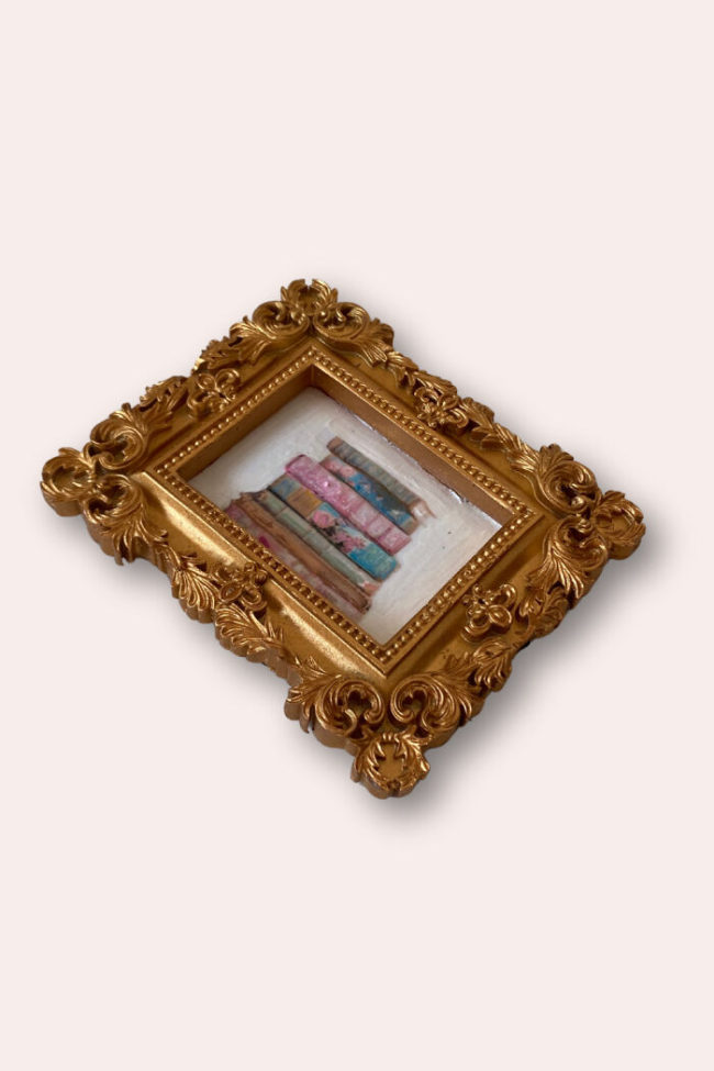 This Artist Created Miniature Paintings That Fit In The Palm Of A Hand ...