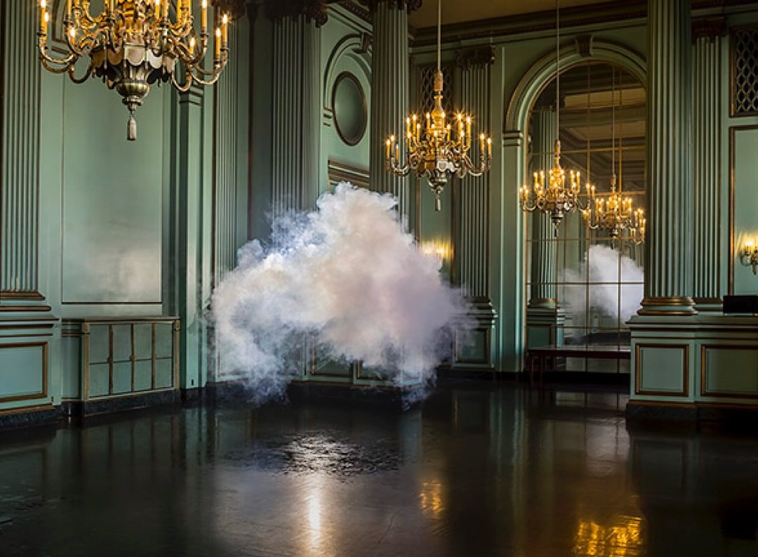 An Artist Conjures Fleeting Indoor Clouds, Crafting Mesmerizing Vapor ...