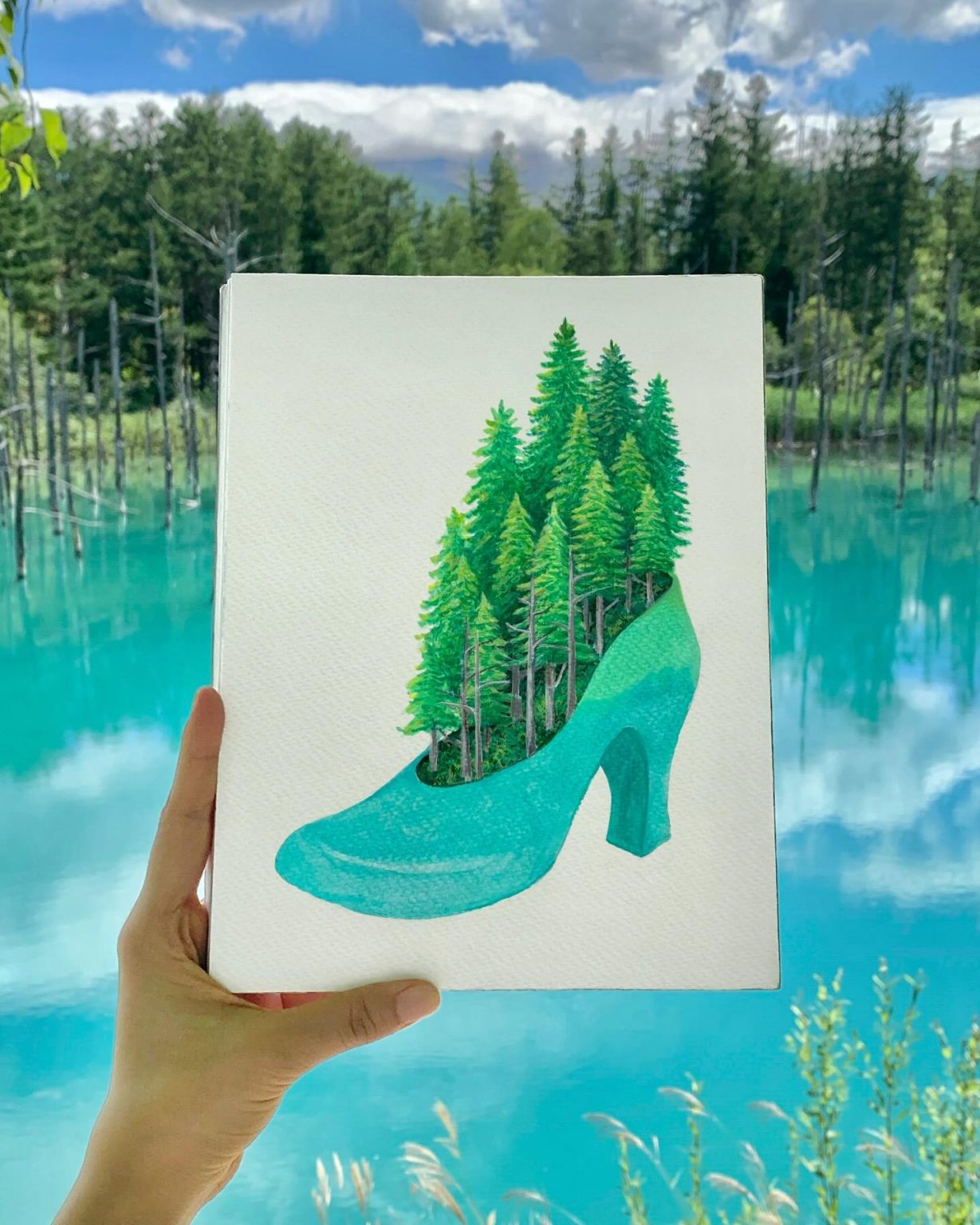 Heartful Nature-Inspired Peaceful Artworks By Mulgil Kim » Design You ...