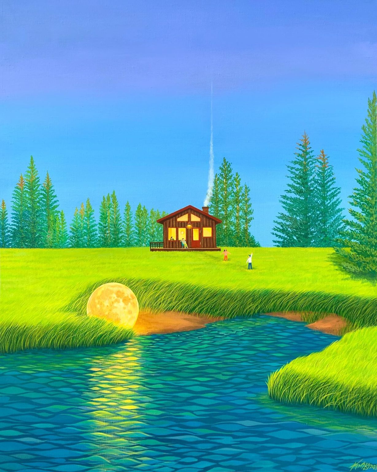 Heartful Nature-Inspired Peaceful Artworks By Mulgil Kim » Design You ...