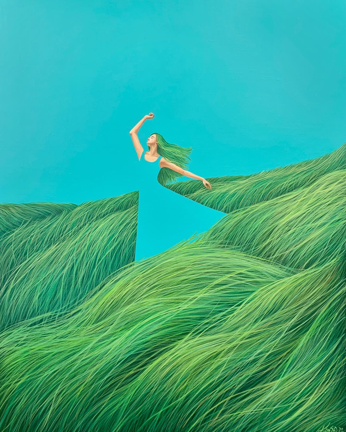Heartful Nature-Inspired Peaceful Artworks By Mulgil Kim » Design You ...