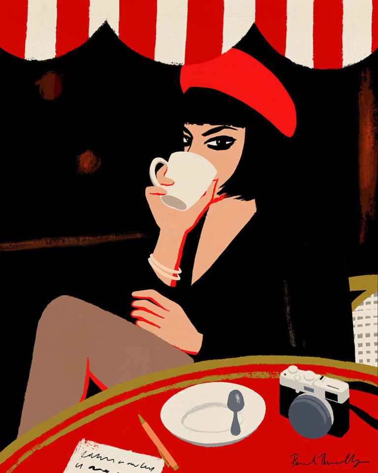 The Beautiful Nostalgic Poster and Editorial Art of Paul Thurlby ...
