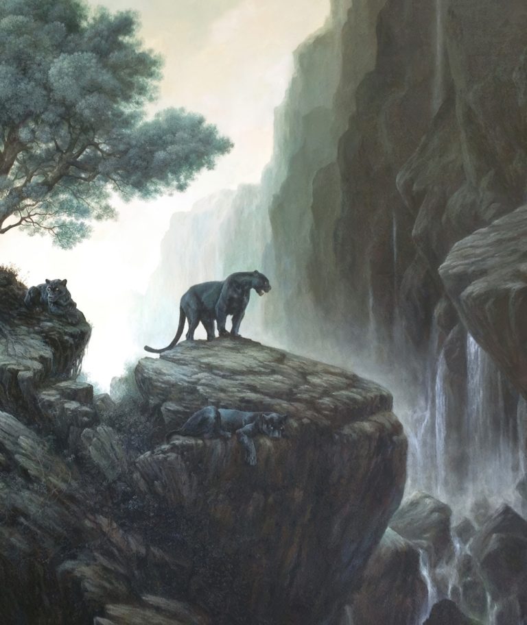 “Les Acanthes”: The Epic Fantasy Landscape Paintings of Julien Delval ...