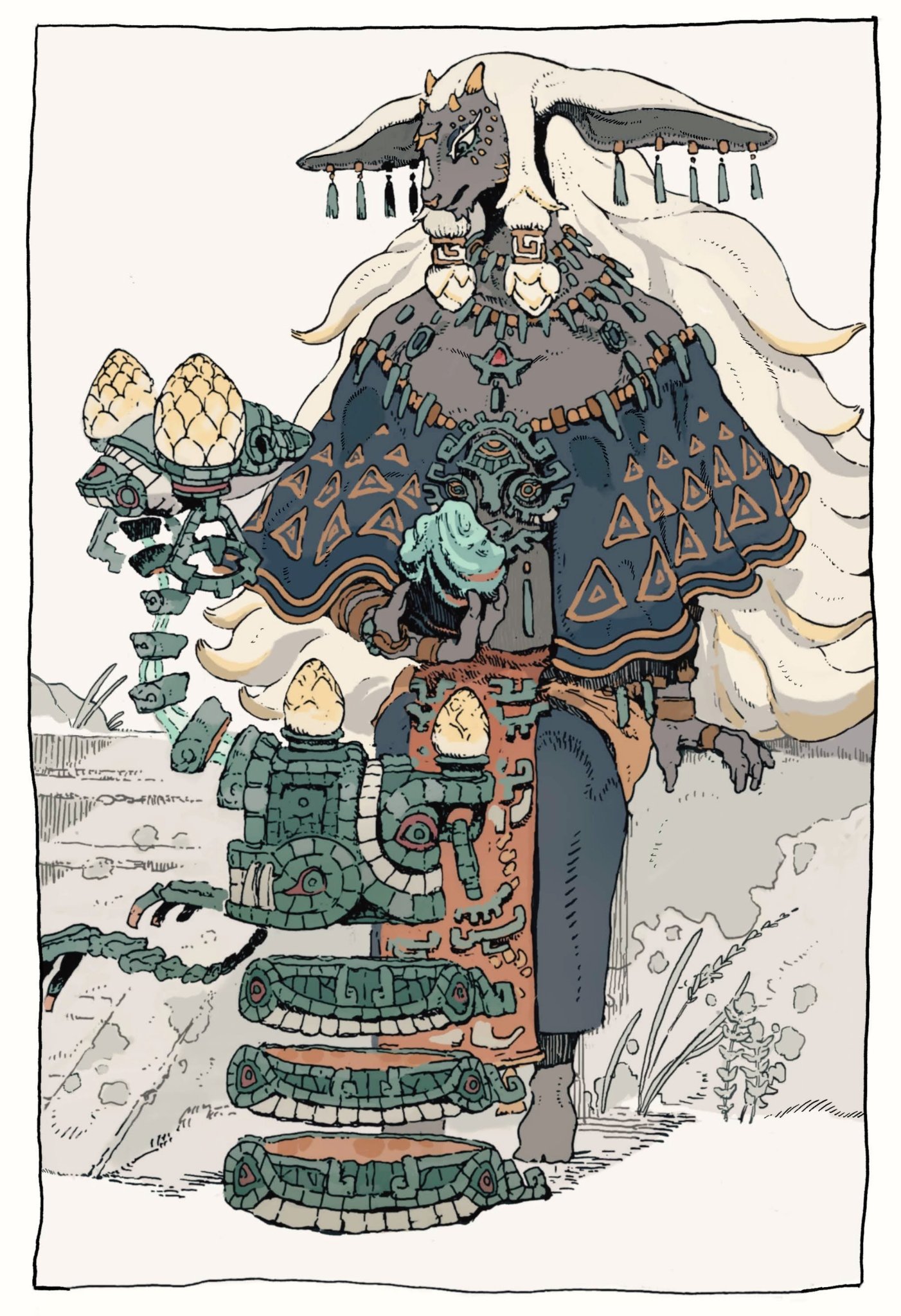 Where Moths Lecture and Dragons Preen: The Intricate Folk Illustrations ...