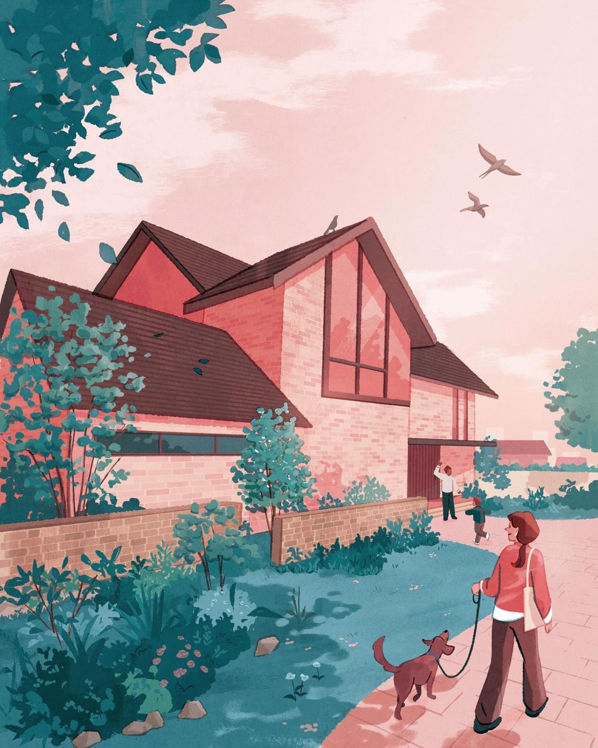 Beautiful Warm and Cinematic Illustrations by Yo Hosoyamada » Design ...