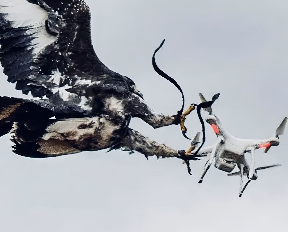 Unimaginable Photographs of Eagles Attacking Drones » Design You Belief ...