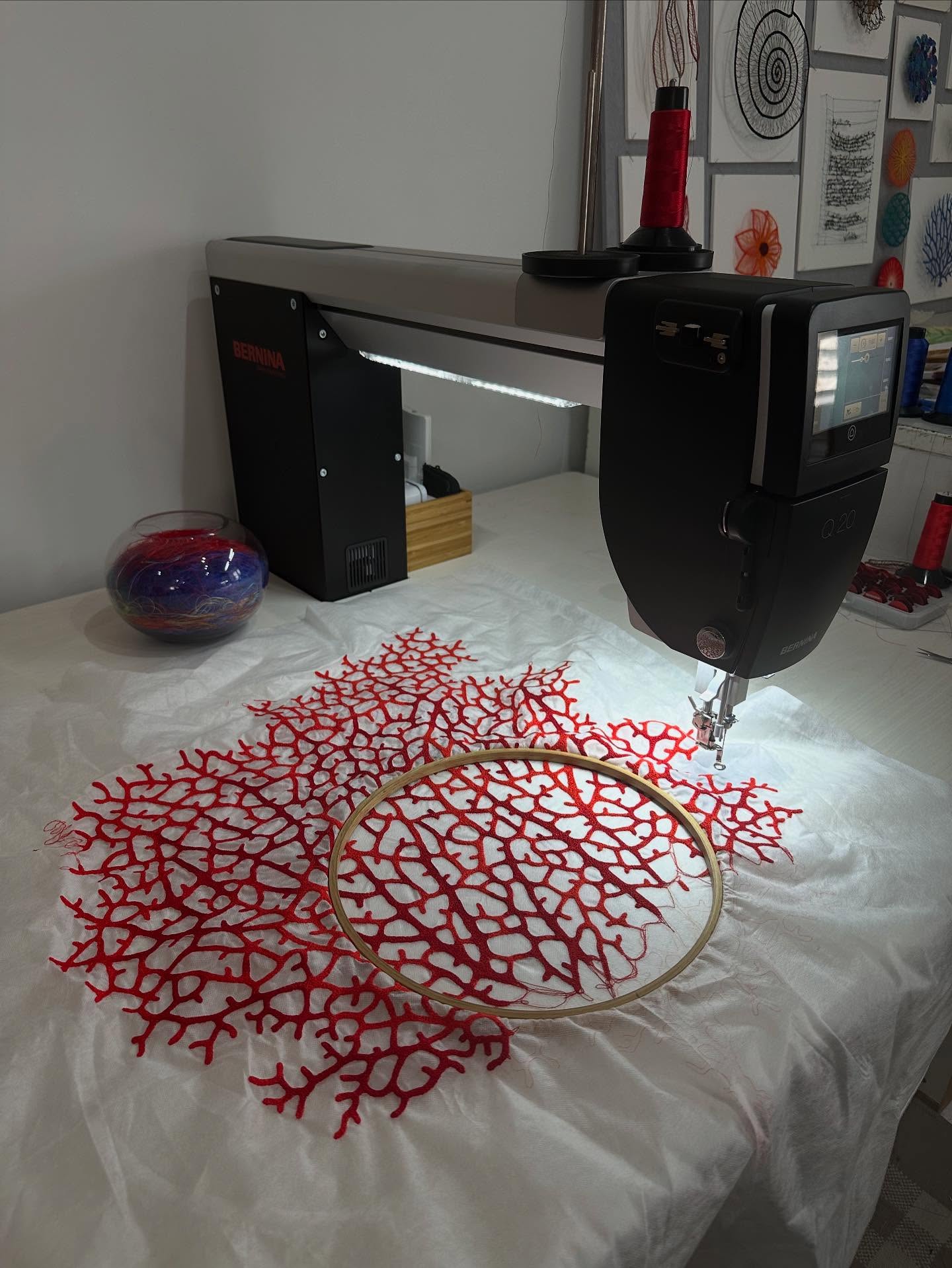 “The Art of Breathing Life into Lace”: Organic Embroidery by Meredith ...