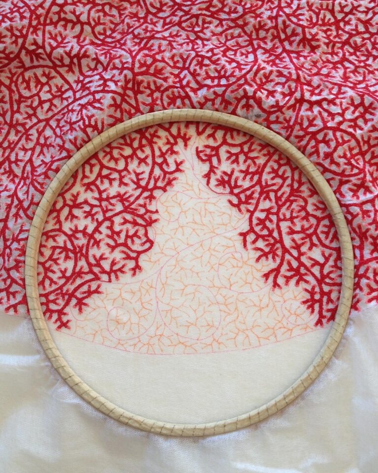 “The Art of Breathing Life into Lace”: Organic Embroidery by Meredith ...