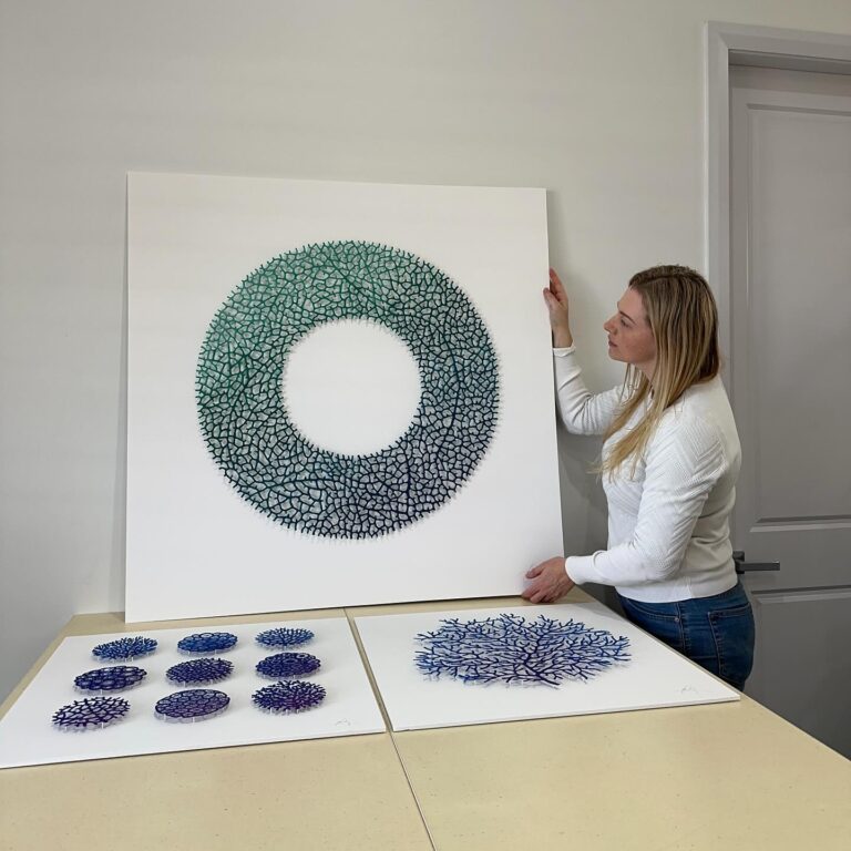“The Art of Breathing Life into Lace”: Organic Embroidery by Meredith ...