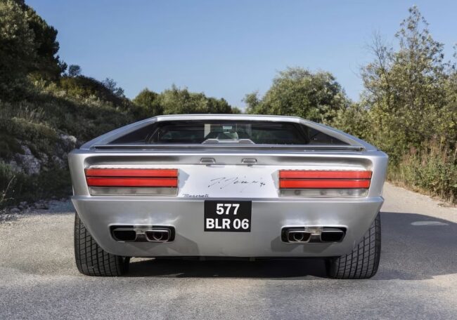 Amazing Photos of Maserati Boomerang, The Futuristic Wedge-Shaped ...