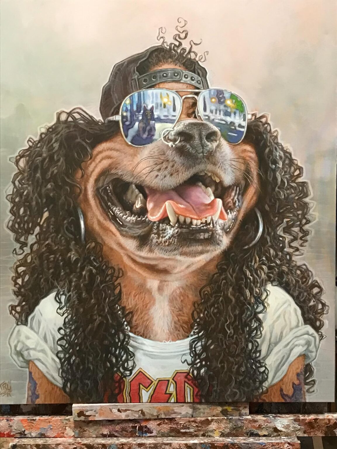 Sebastian Krüger Creates Large‑format Grotesquely Distorted Celebrity ...