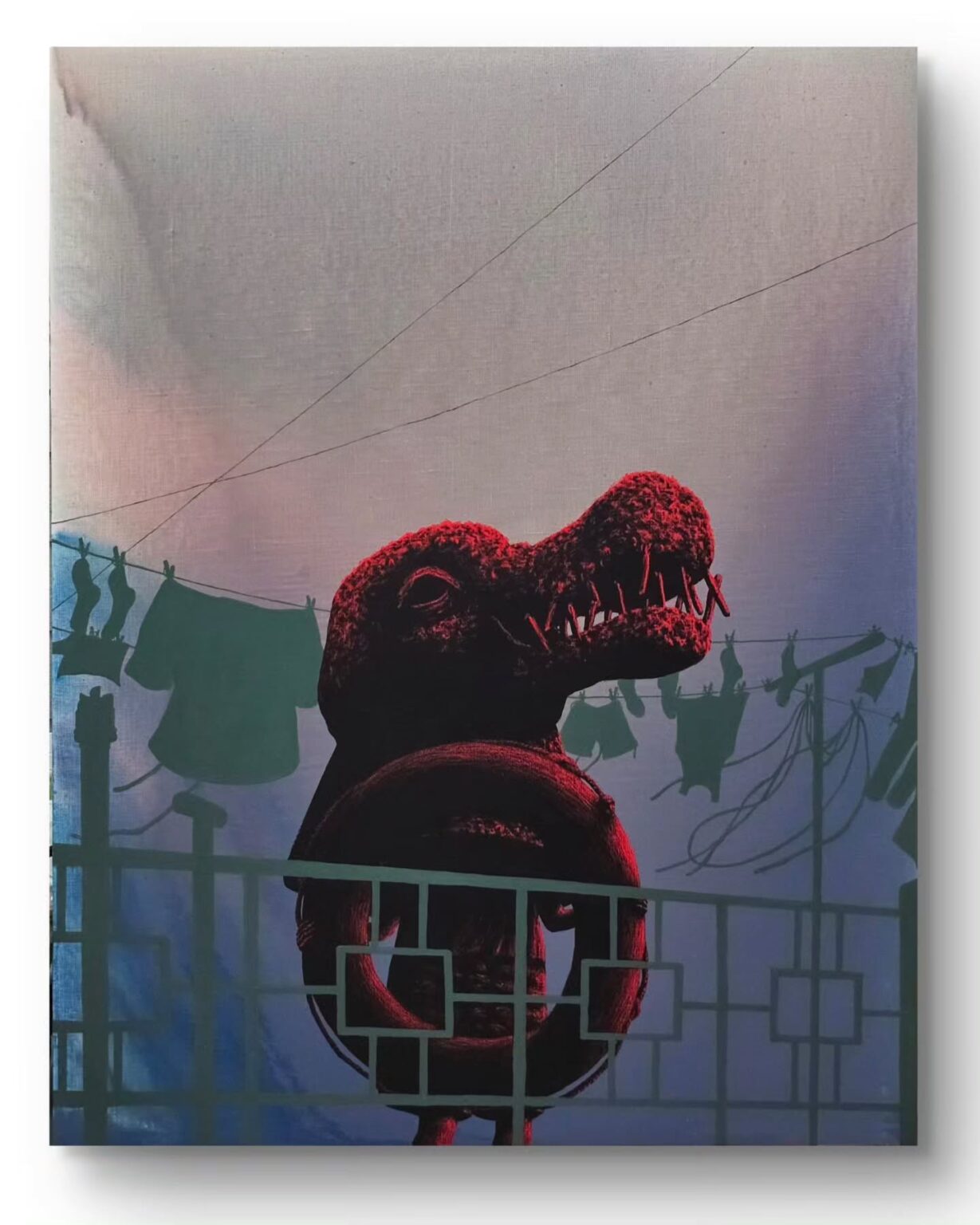 Artist Creates Vivid Canvases Where Fantasy Bleeds Into the Everyday ...