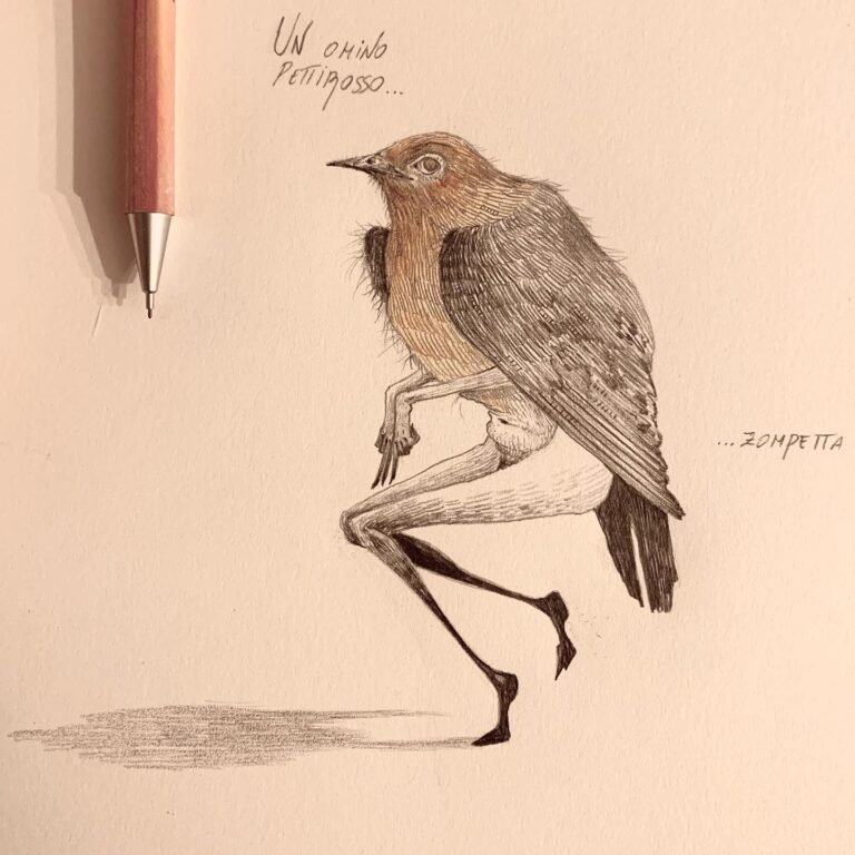 The Enchanting and Bizarre Animal Worlds in Drawings of Rustlehare ...