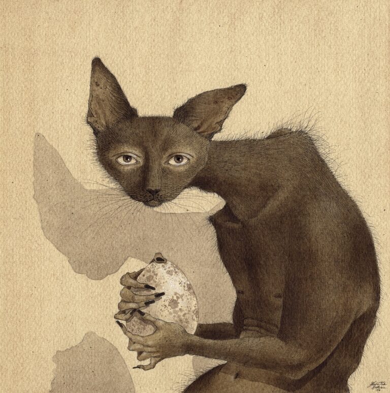 The Enchanting and Bizarre Animal Worlds in Drawings of Rustlehare ...