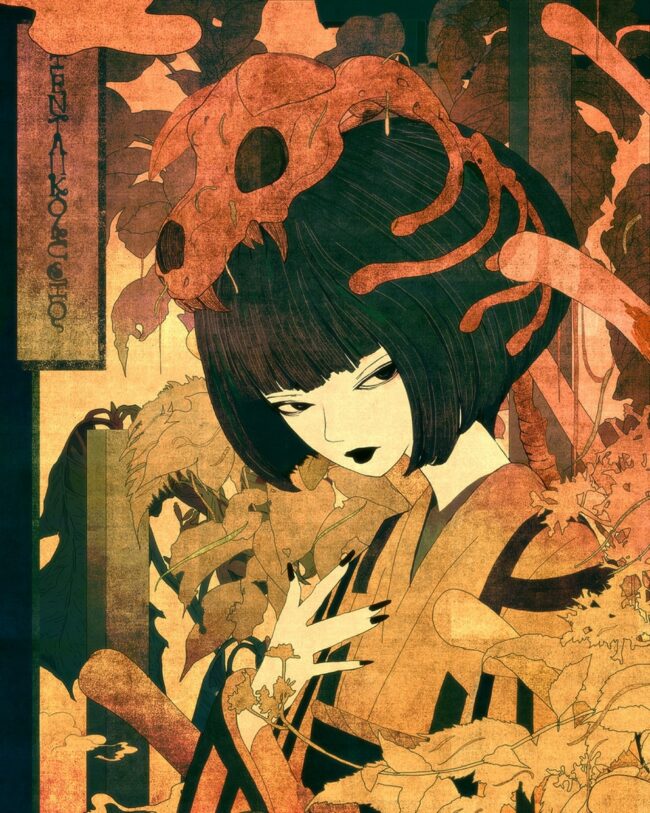 With Elegant Penwork And Calm, Fashion‑forward Characters, This Artist ...