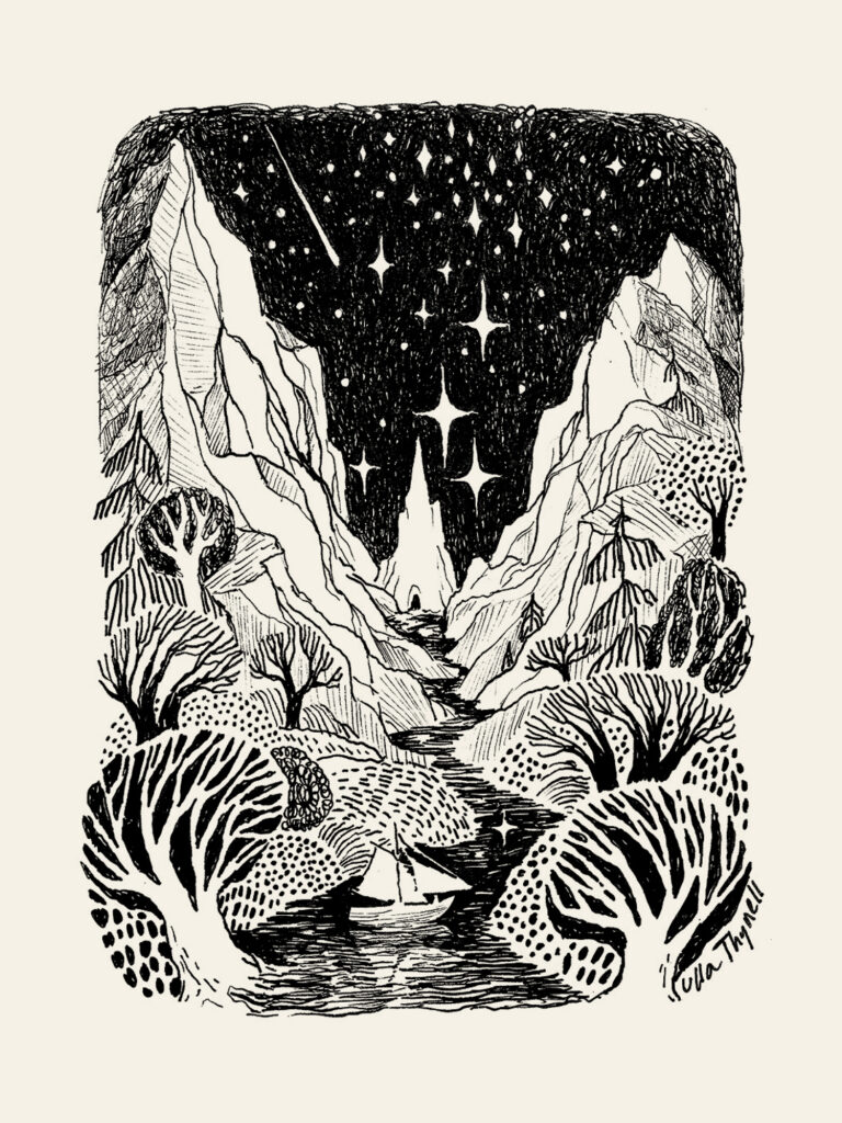 Finnish Illustrator Creates Dream‑like Forest Worlds With Watercolour ...
