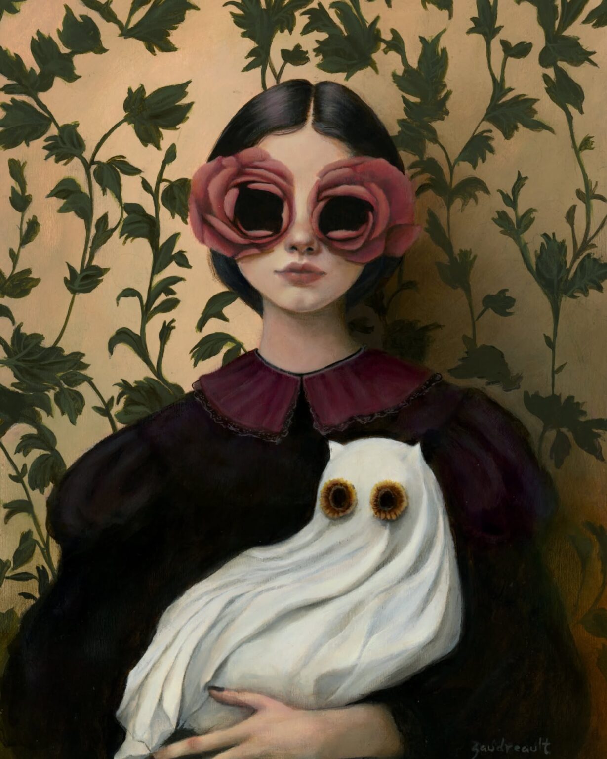 Caroline Gaudreault Creates Enigmatic Oil Paintings With ...